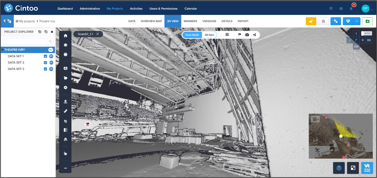 Unlock the full potential of your indoor mobile and terrestrial scans with Cintoo Cloud - Cintoo